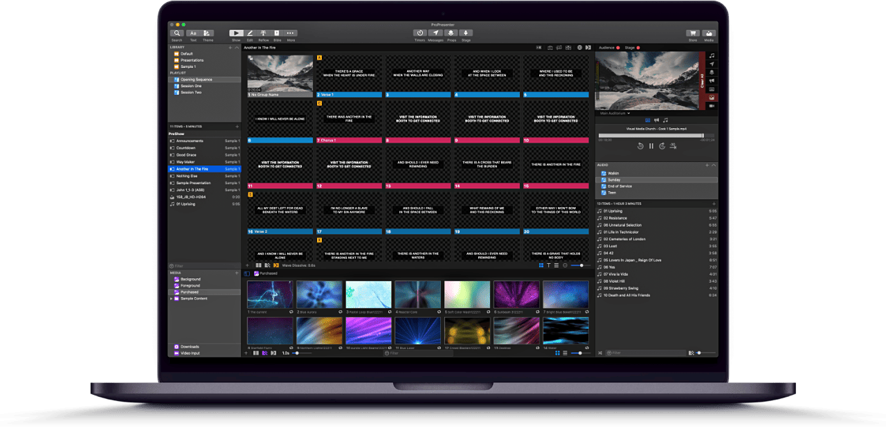 ProPresenter Alternative Stagetimer io